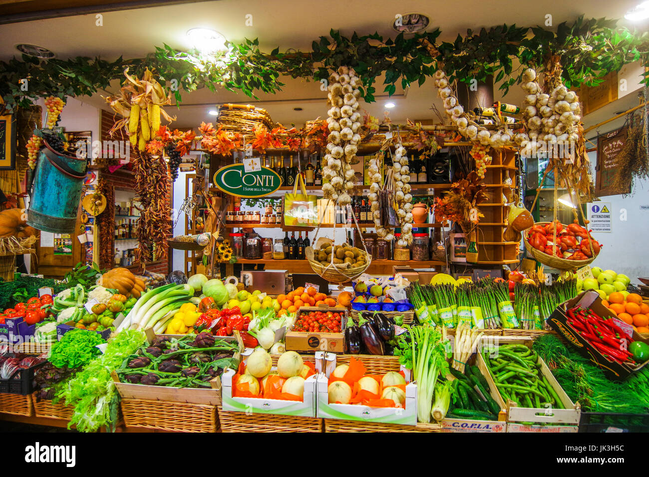 Italian market meat hi-res stock photography and images - Alamy