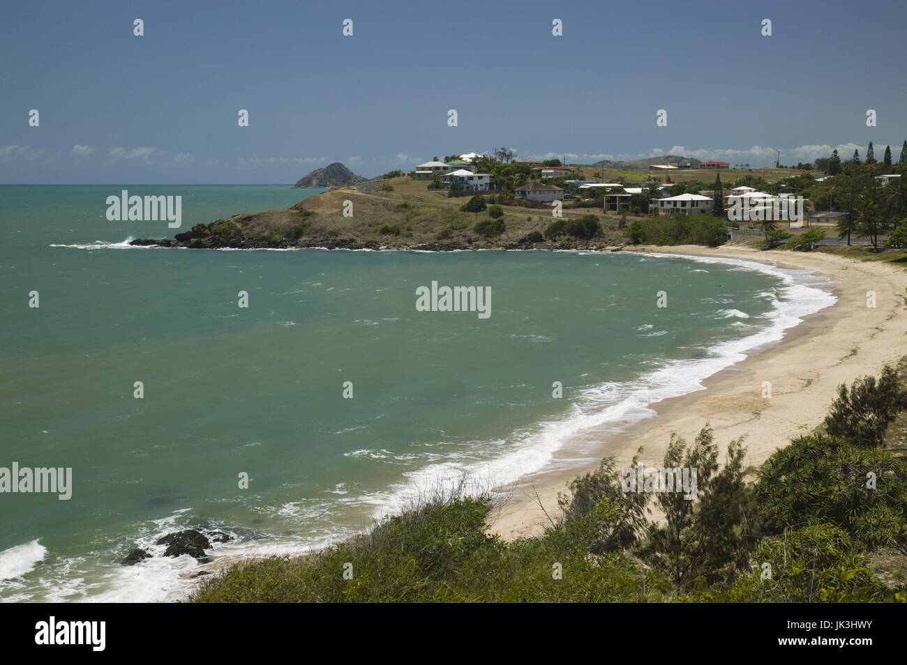 Australia, Queensland, Capricorn Coast, Yeppoon, Kemp Beach Stock Photo ...