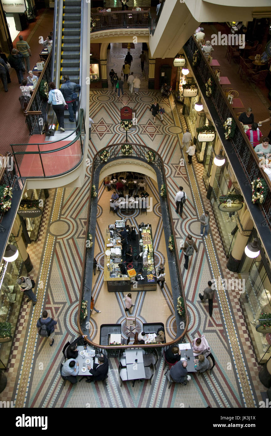 Australia, New South Wales, Sydney, Interior of the Queen Victoria ...
