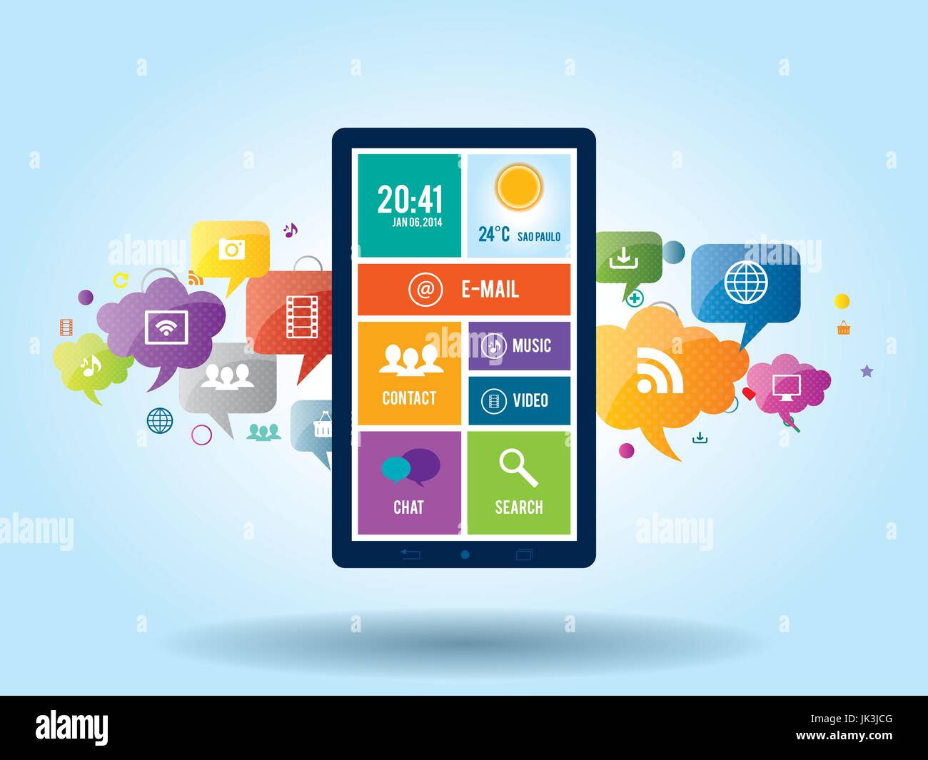 Speech services Stock Vector Images - Alamy