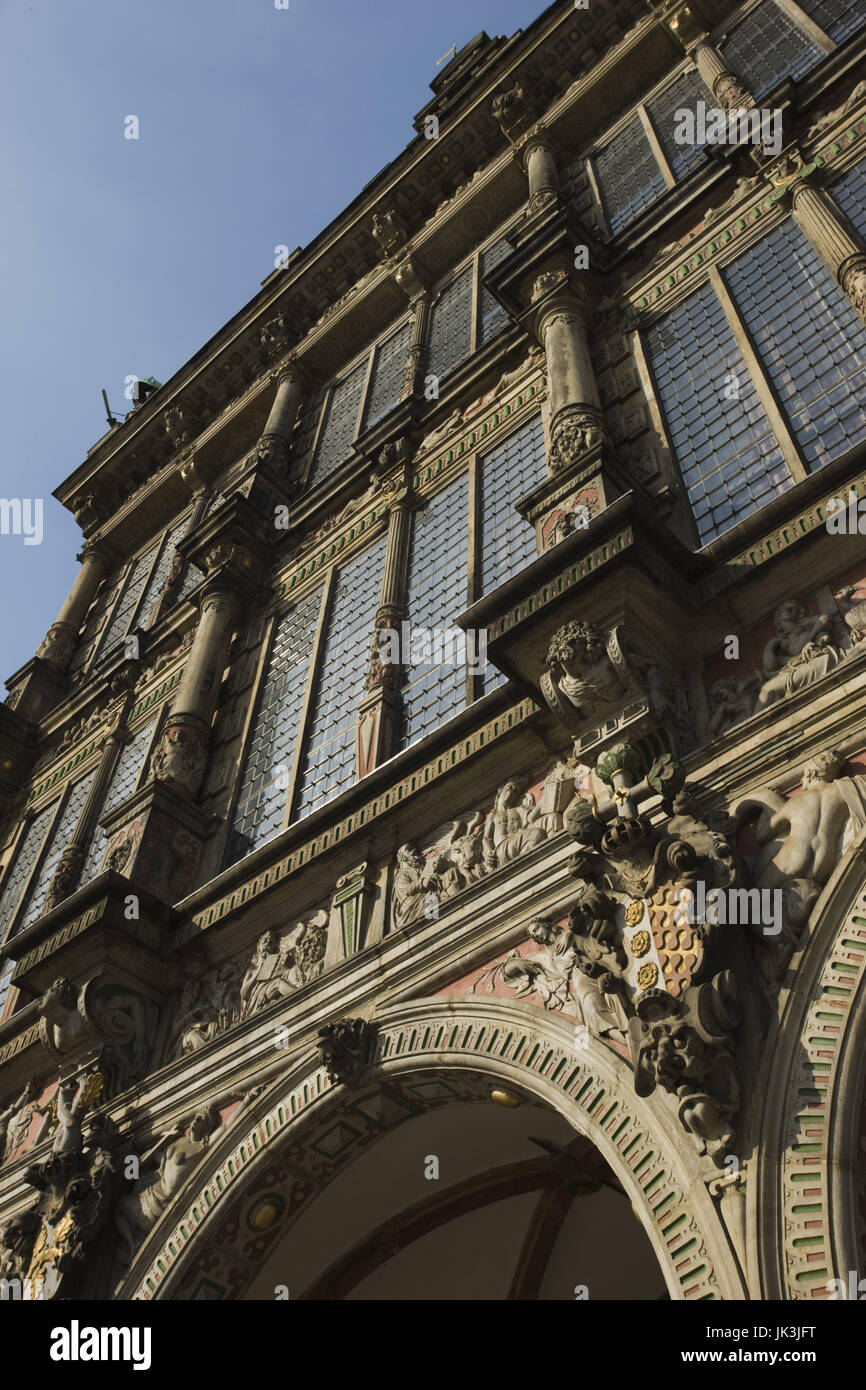 Germany, State of Bremen, Bremen, Rathaus, Town Hall Stock Photo - Alamy