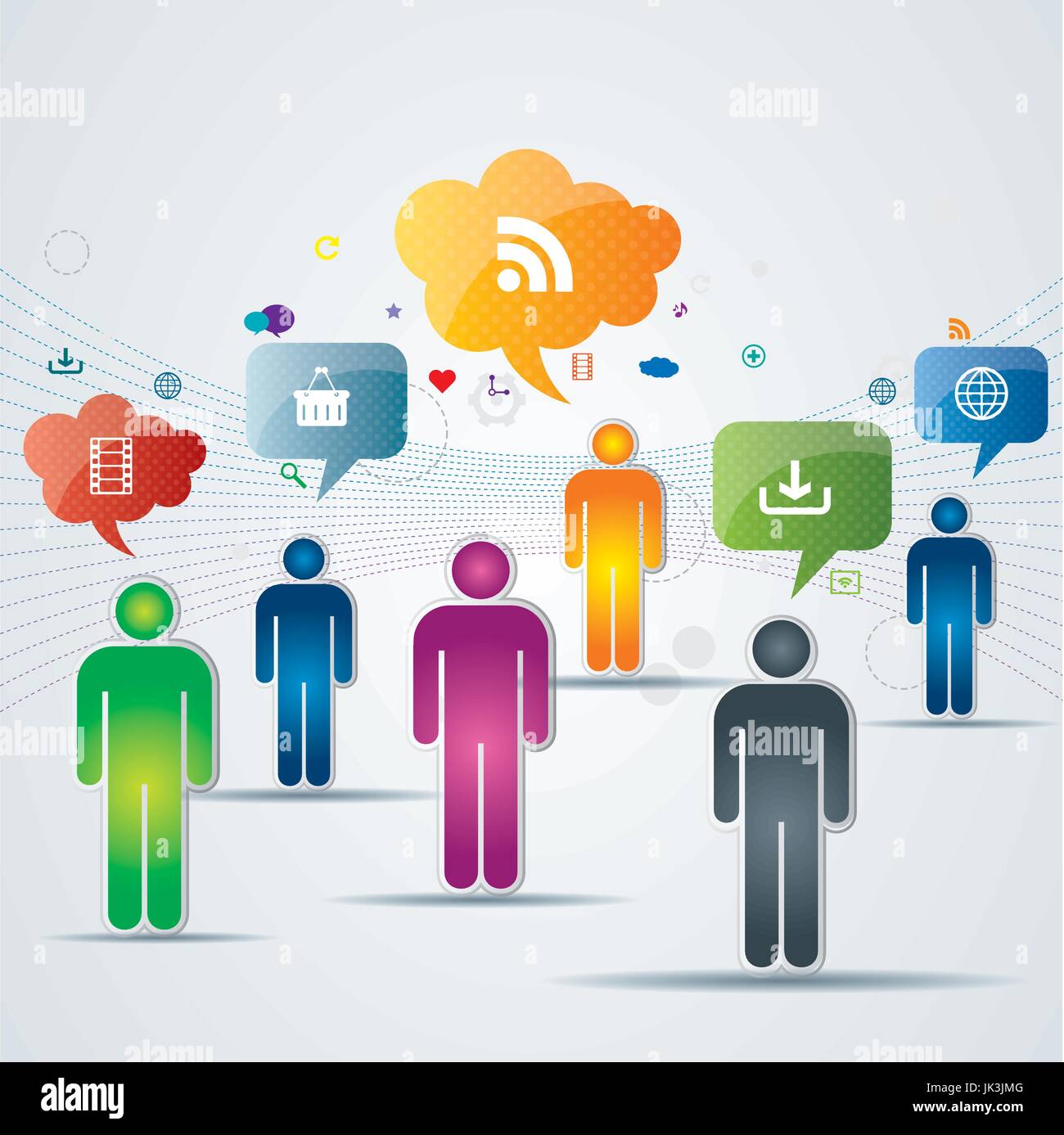 Connection between people Stock Vector Images - Alamy Connection between people Stock Vector Images - Alamy