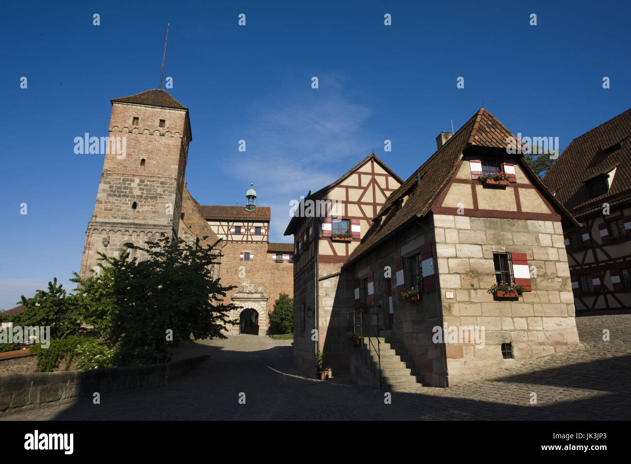 Germany, Bavaria, Nürnberg, Kaiserberg Castle Stock Photo - Alamy