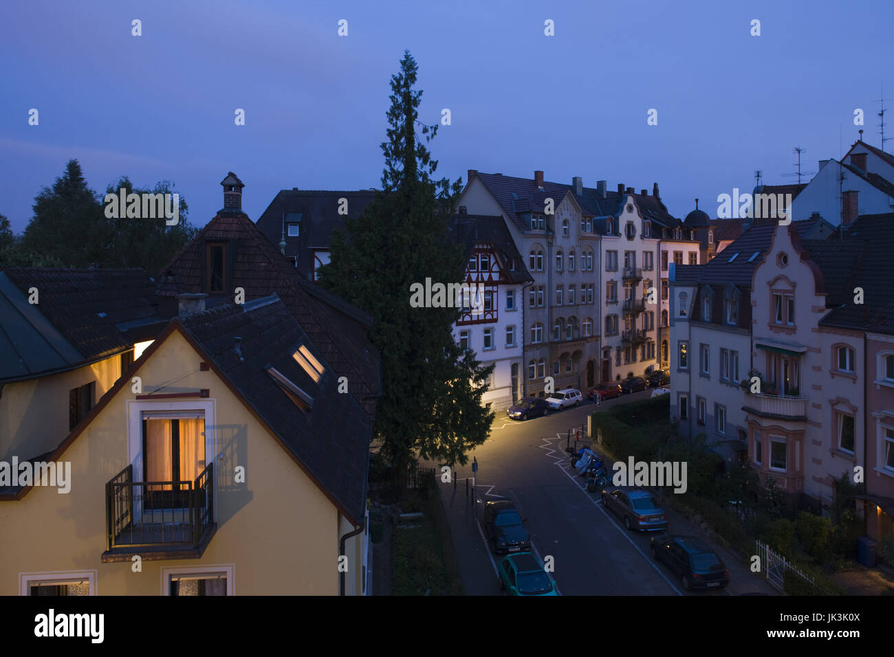 Germany, Baden-Württemberg, Lake Constance Area, Konstanz, Street view ...