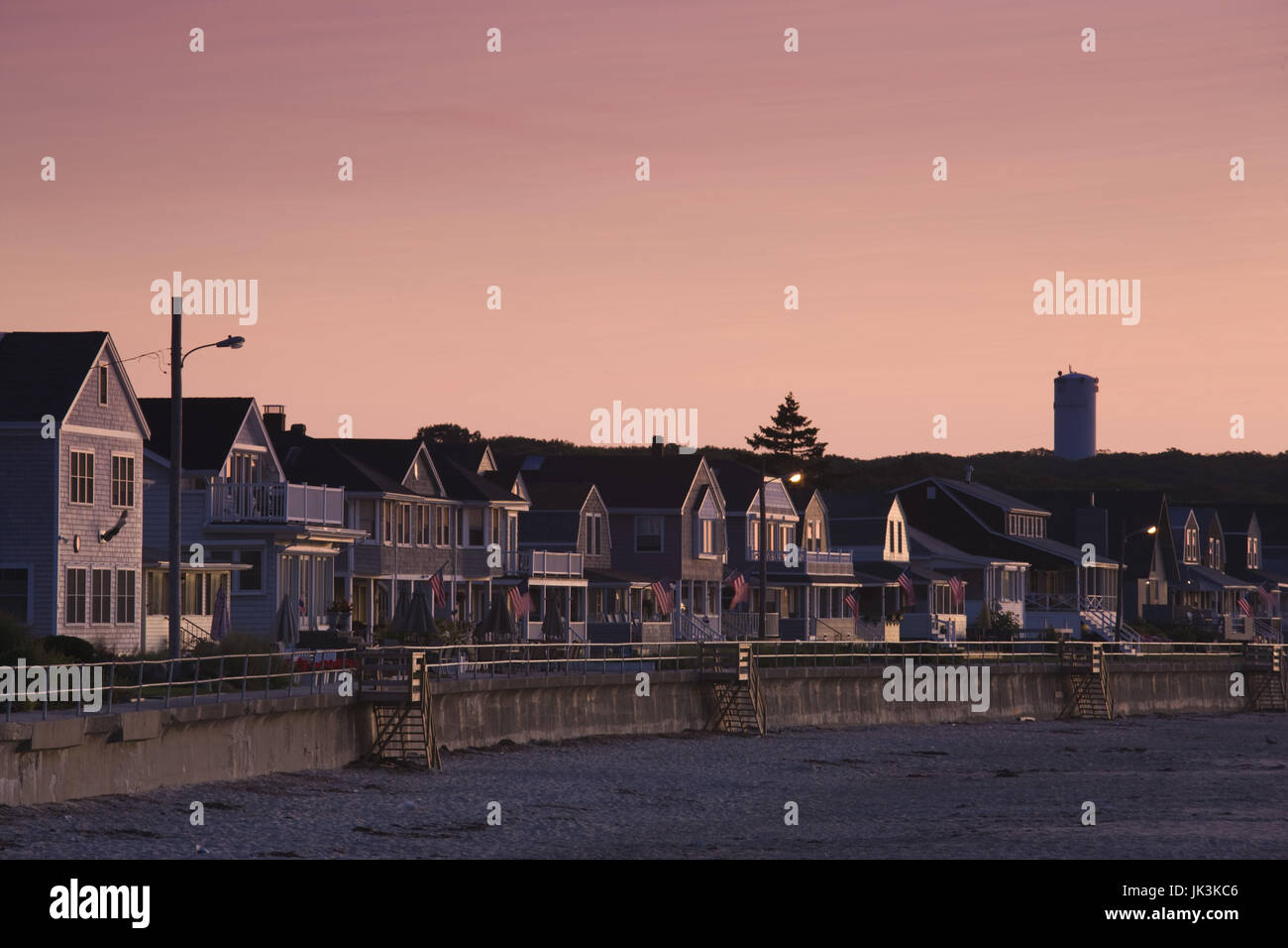 USA, Massachusetts, Cape Ann, Rockport, Long Beach, dawn Stock Photo ...