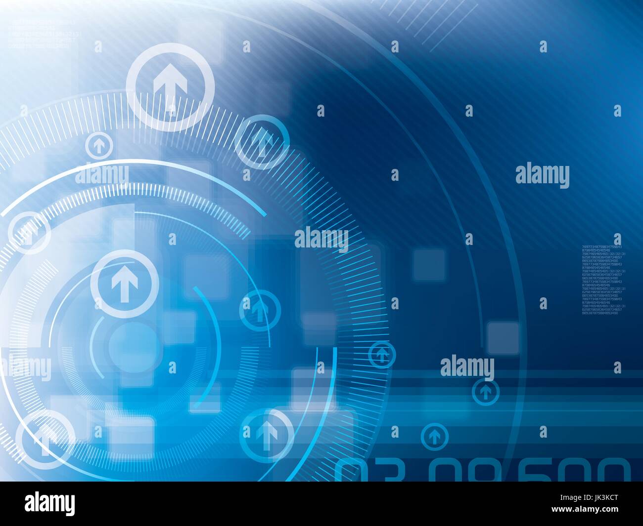 Illustration of futuristic abstract background technology Stock Vector ...