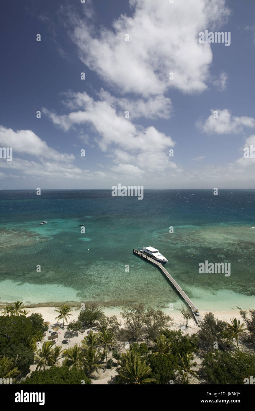 New Caledonia, Amedee Islet, Amedee Islet Lighthouse view of the ...