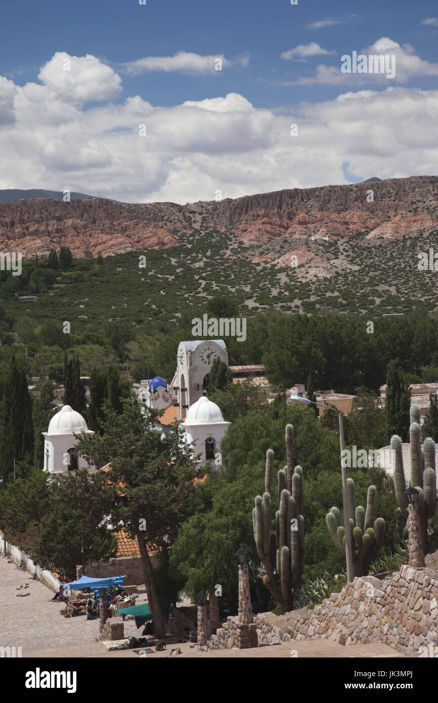 Argentina, Jujuy Province, Quebrada de Humamuaca canyon, Humahuaca ...