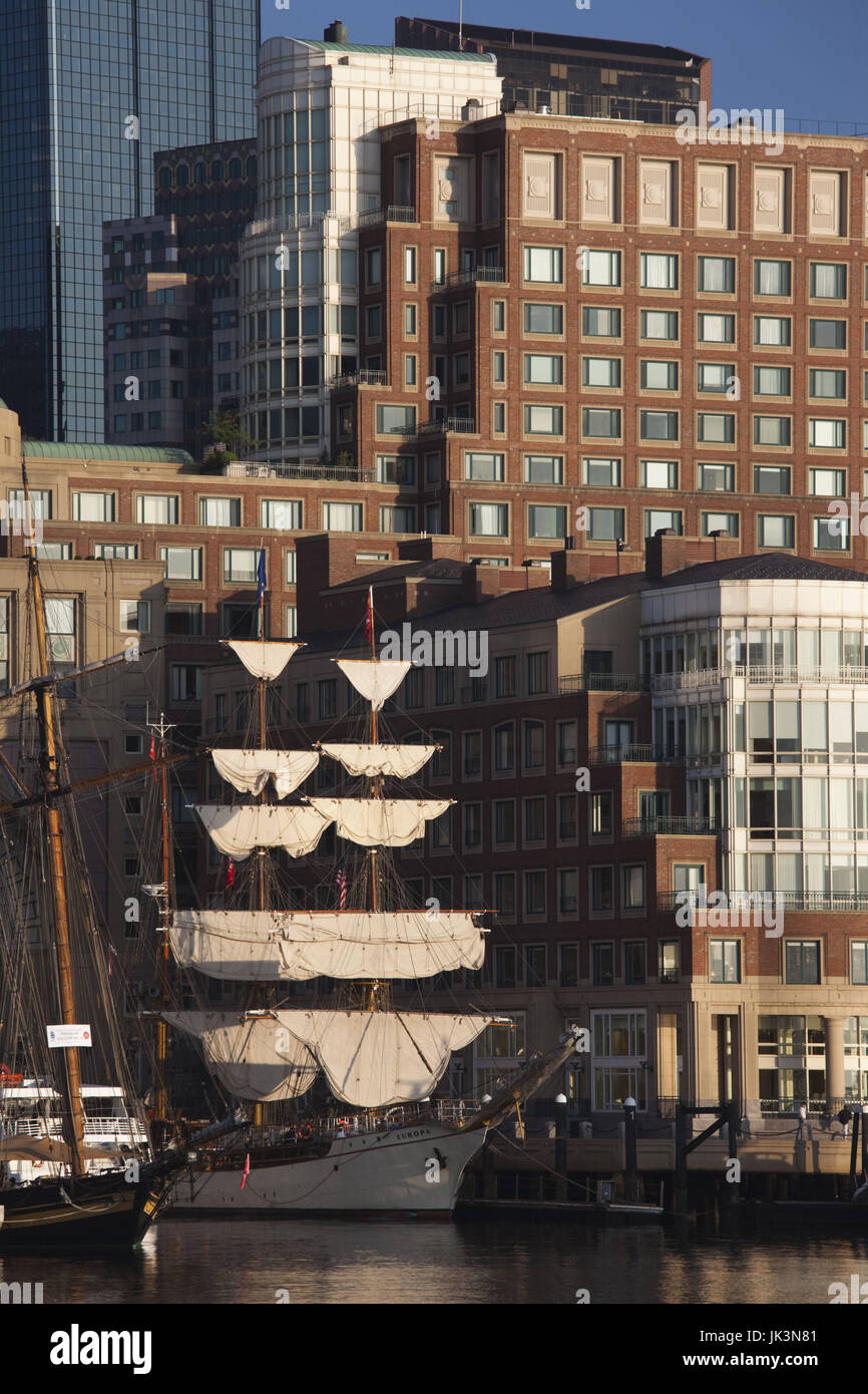 USA,Massachusetts, Boston, Sail Boston Tall Ships Festival, Dutch tall ...