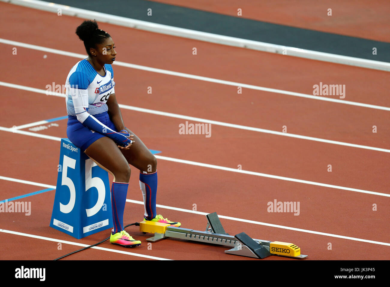 Great Britain's Kadeena Cox before the Women's 400m T38 Final during ...