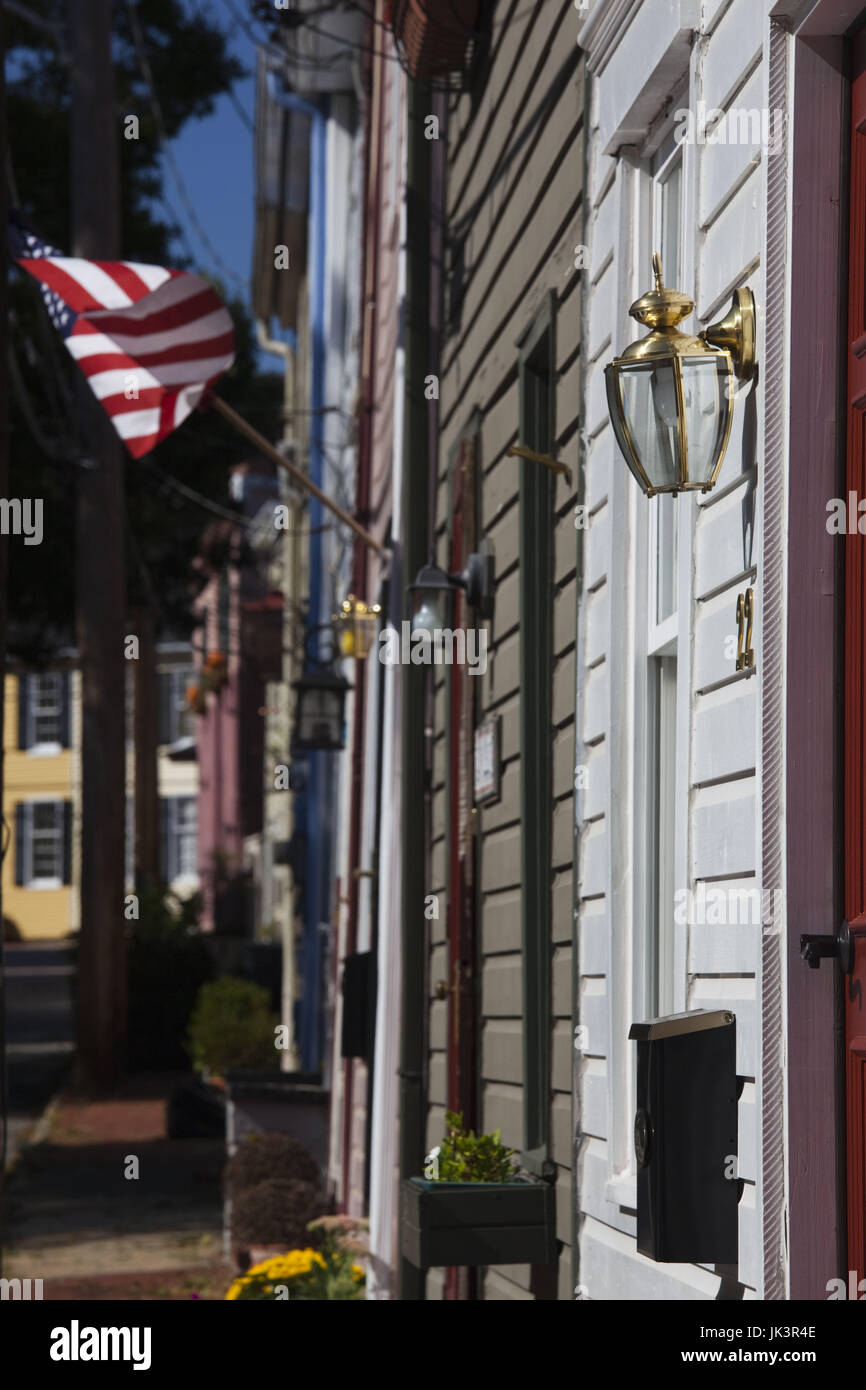 USA, Maryland, Annapolis, historic building details Stock Photo - Alamy