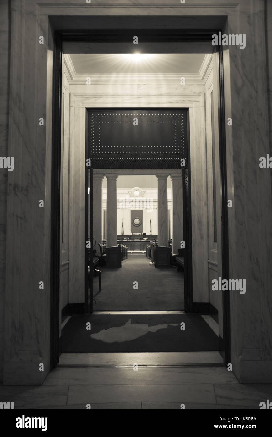 USA, West Virginia, Charleston, West Virginia State Capitol, State ...