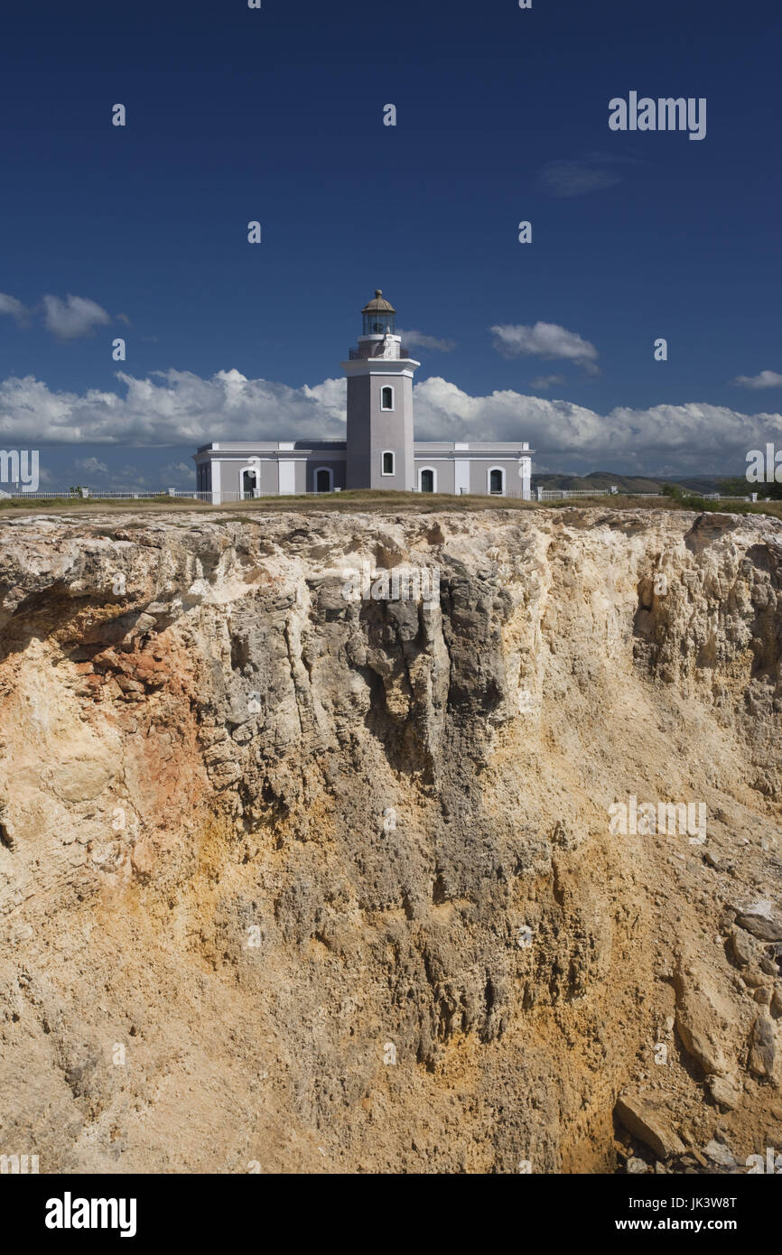 Puerto Rico, West Coast, Cabo Rojo, Cabo Rojo lighthouse Stock Photo ...