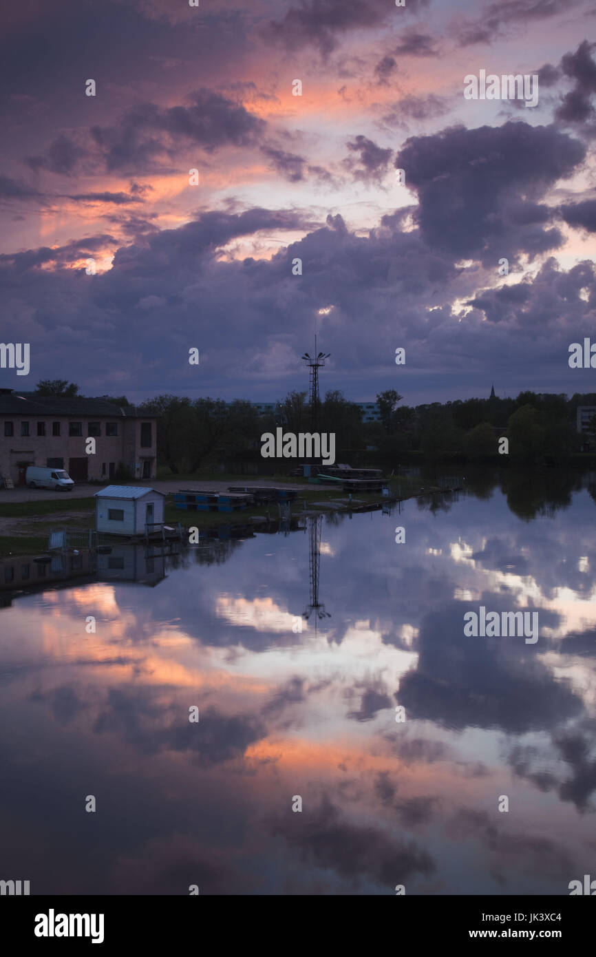 Dusk over emajogi river hi-res stock photography and images - Alamy