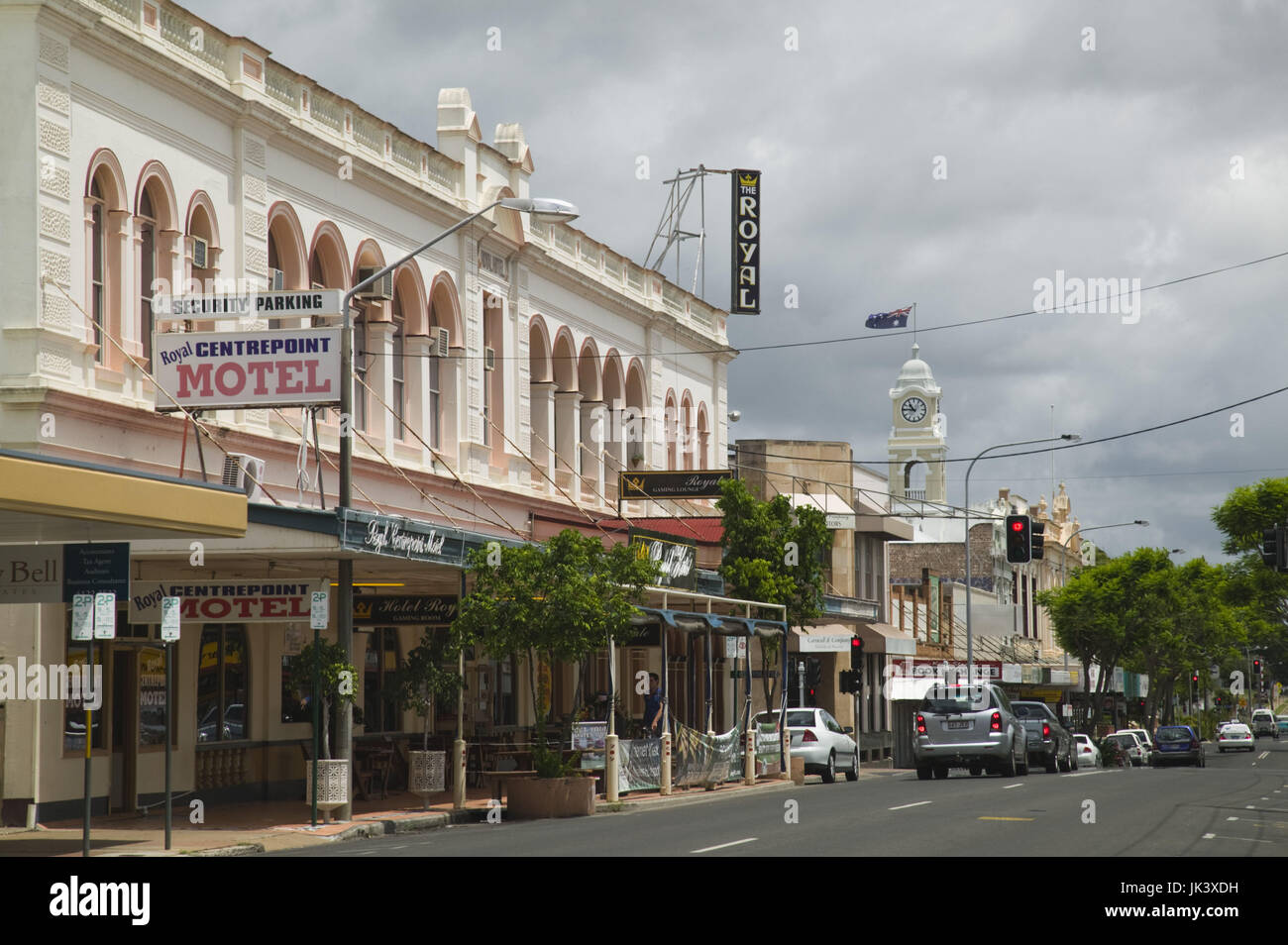 Australia, Queensland, Fraser Coast, Maryborough, along Kent Street ...