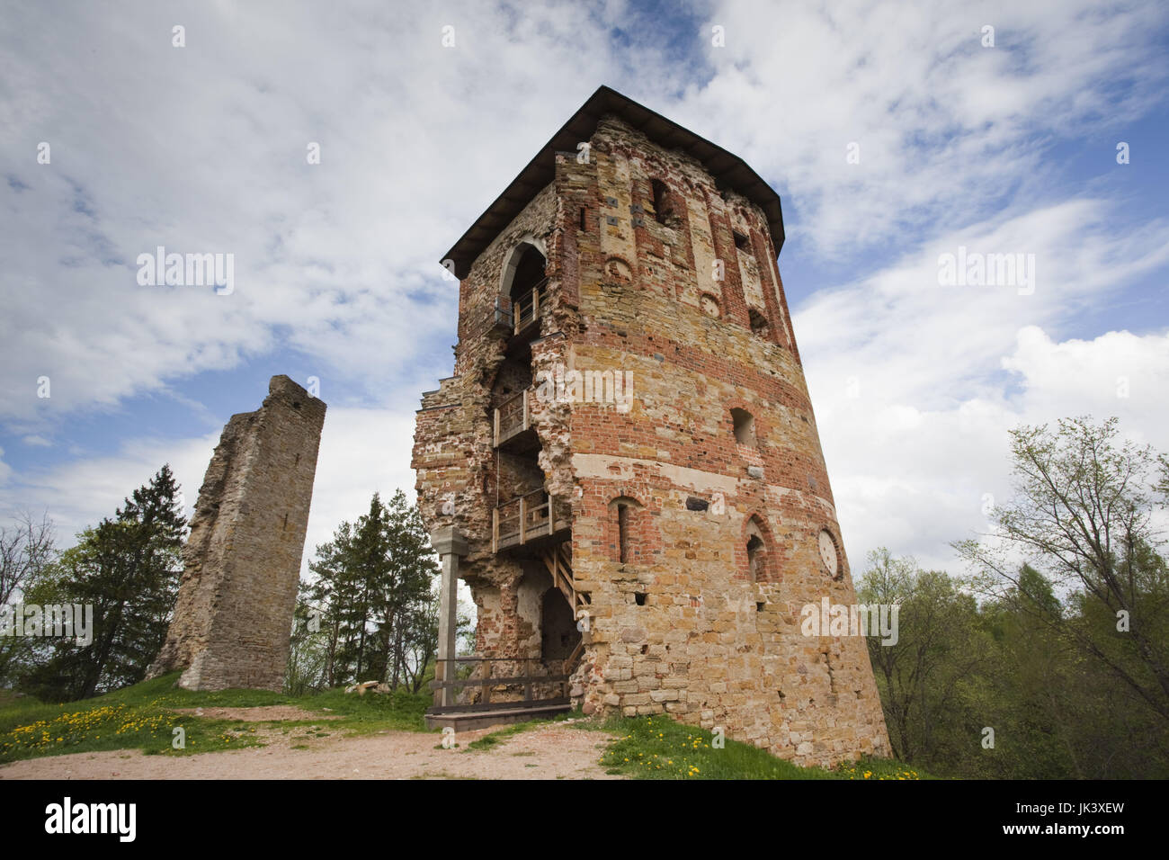 Estonia, Southeastern Estonia, Vana-Vastseliina, Vastseliina Castle ...