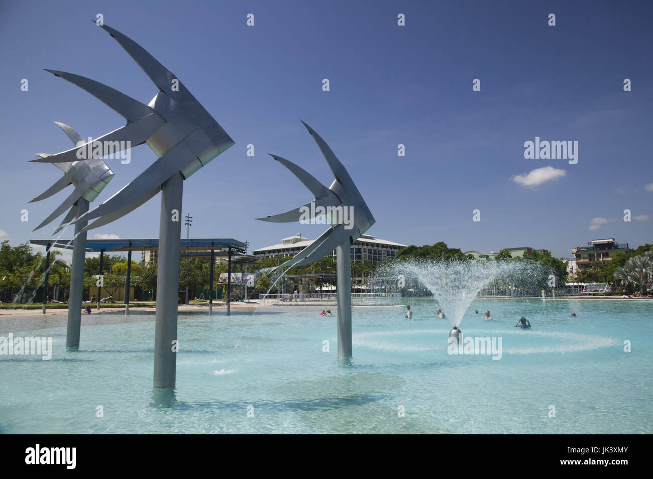 Australia, Queensland, North Coast, Cairns, Daytime View of the Cairns ...