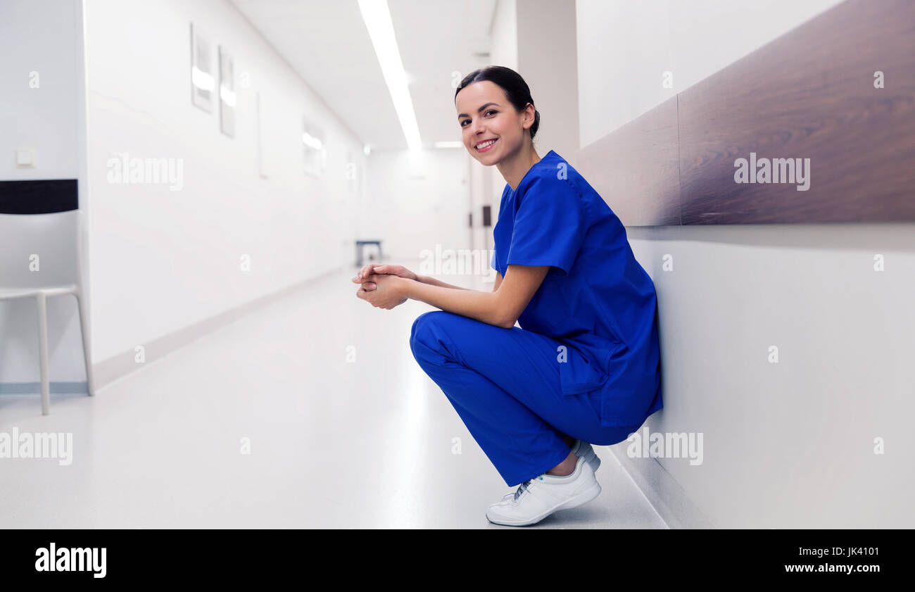 Healthcare nurse happy woman hi-res stock photography and images - Alamy