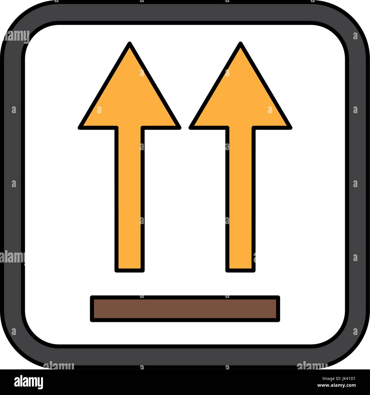 Arrows side up symbol hi-res stock photography and images - Alamy