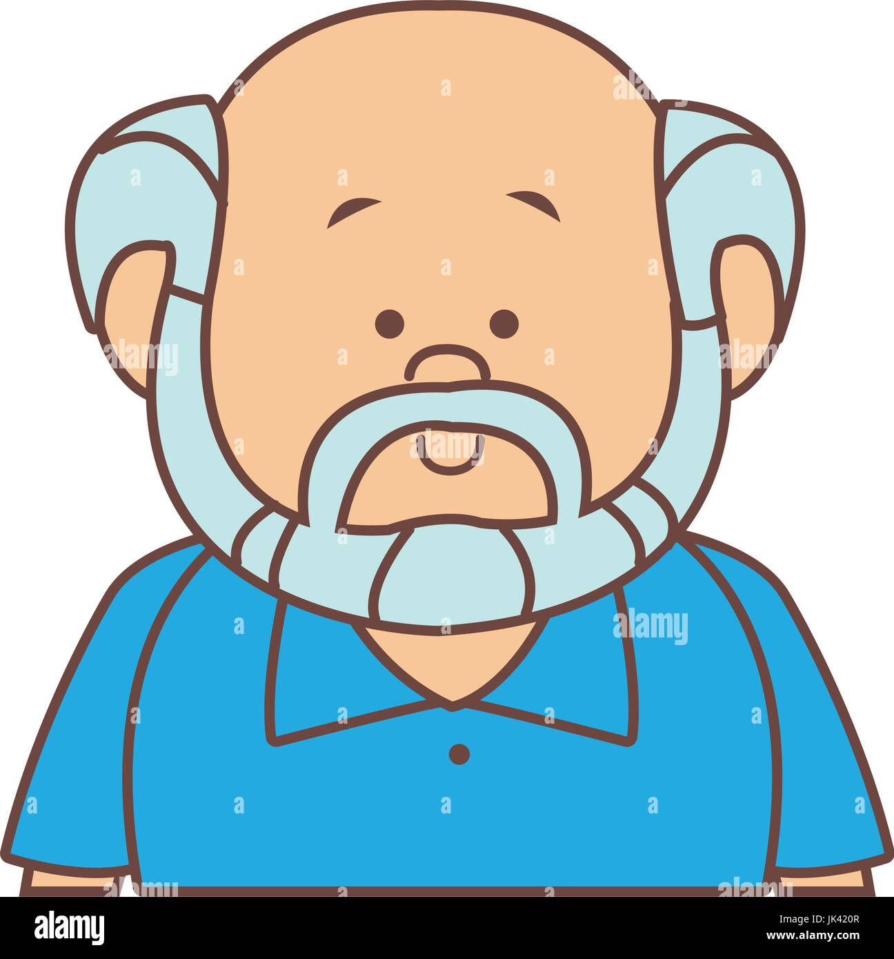 portrait man cartoon people avatar image Stock Vector Image & Art - Alamy