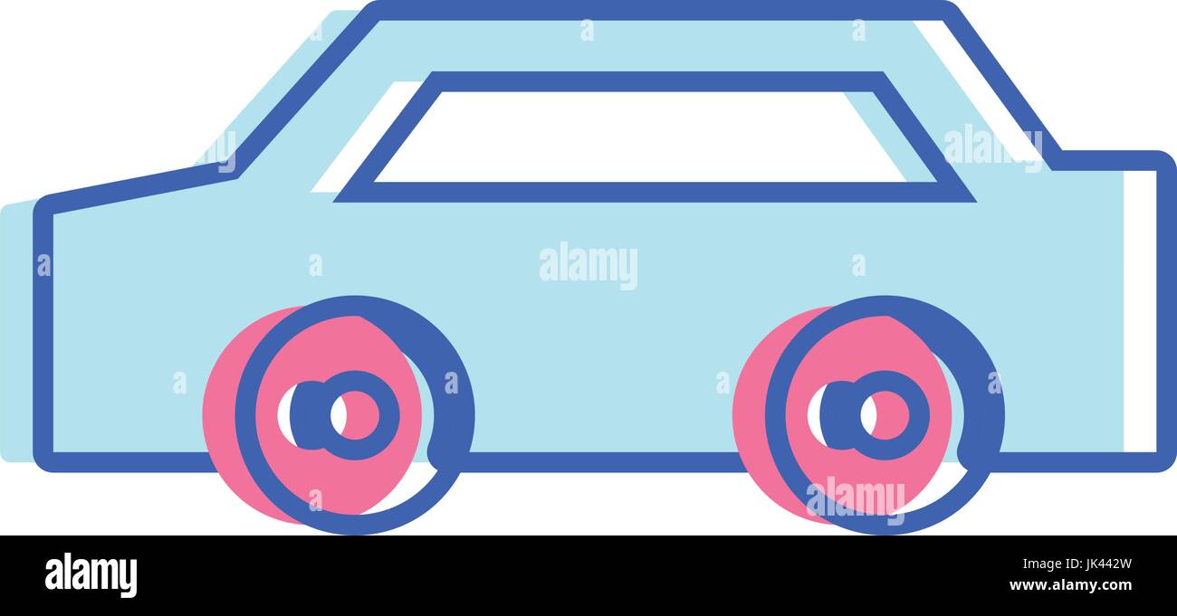 normal car to transportation and modern style Stock Vector Image & Art ...