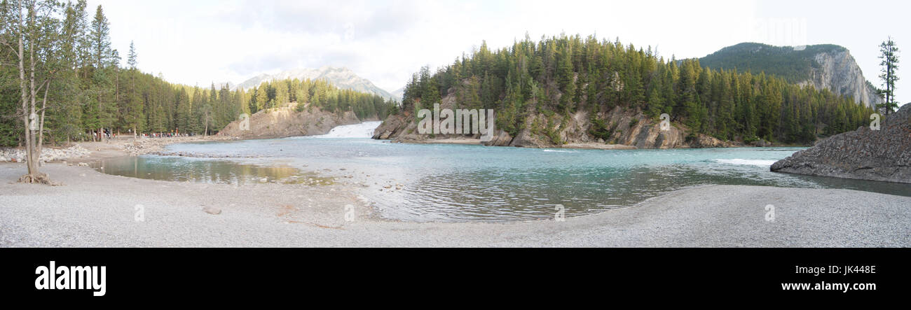 Banff panorama hi-res stock photography and images - Alamy