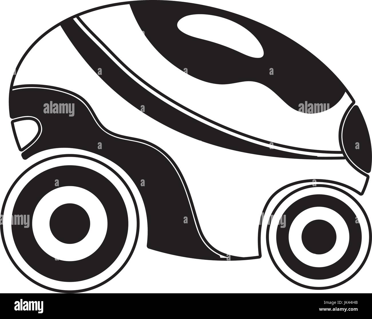 contour futuristic car with modern elements design Stock Vector Image ...