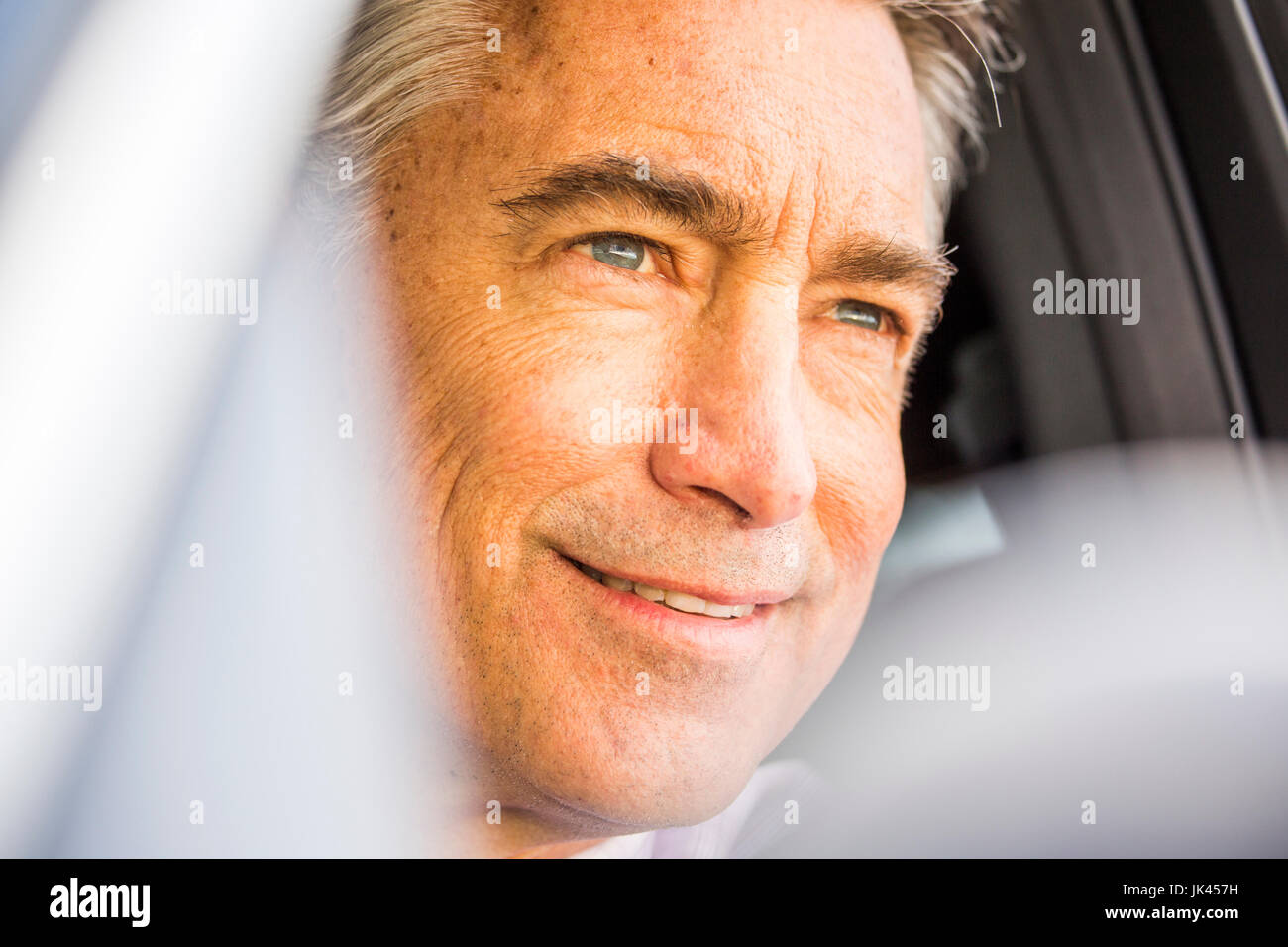 Close up man driver in hi-res stock photography and images - Alamy