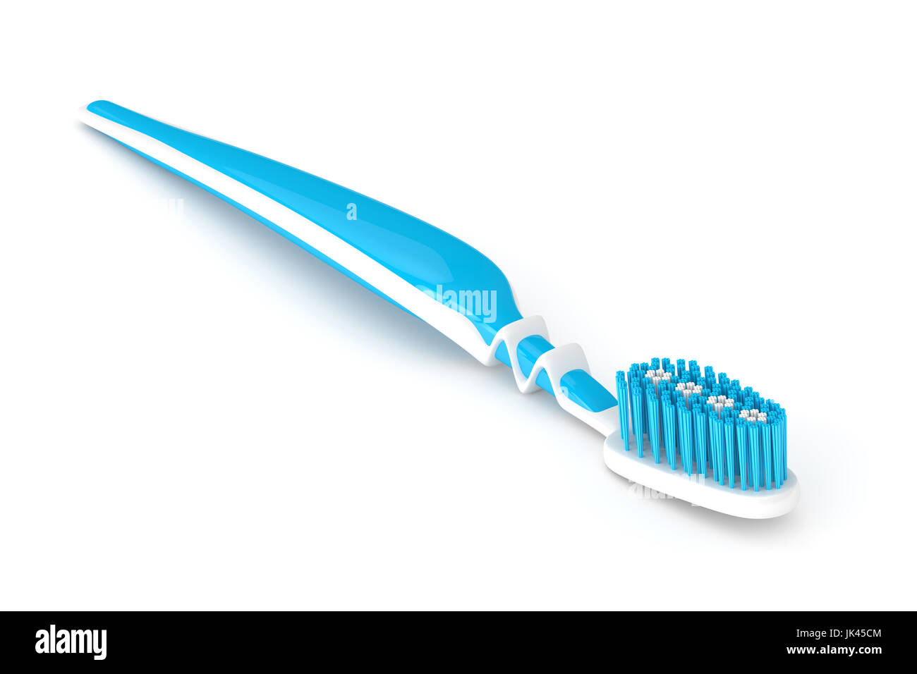 3d render of toothbrush isolated over white background Stock Photo - Alamy
