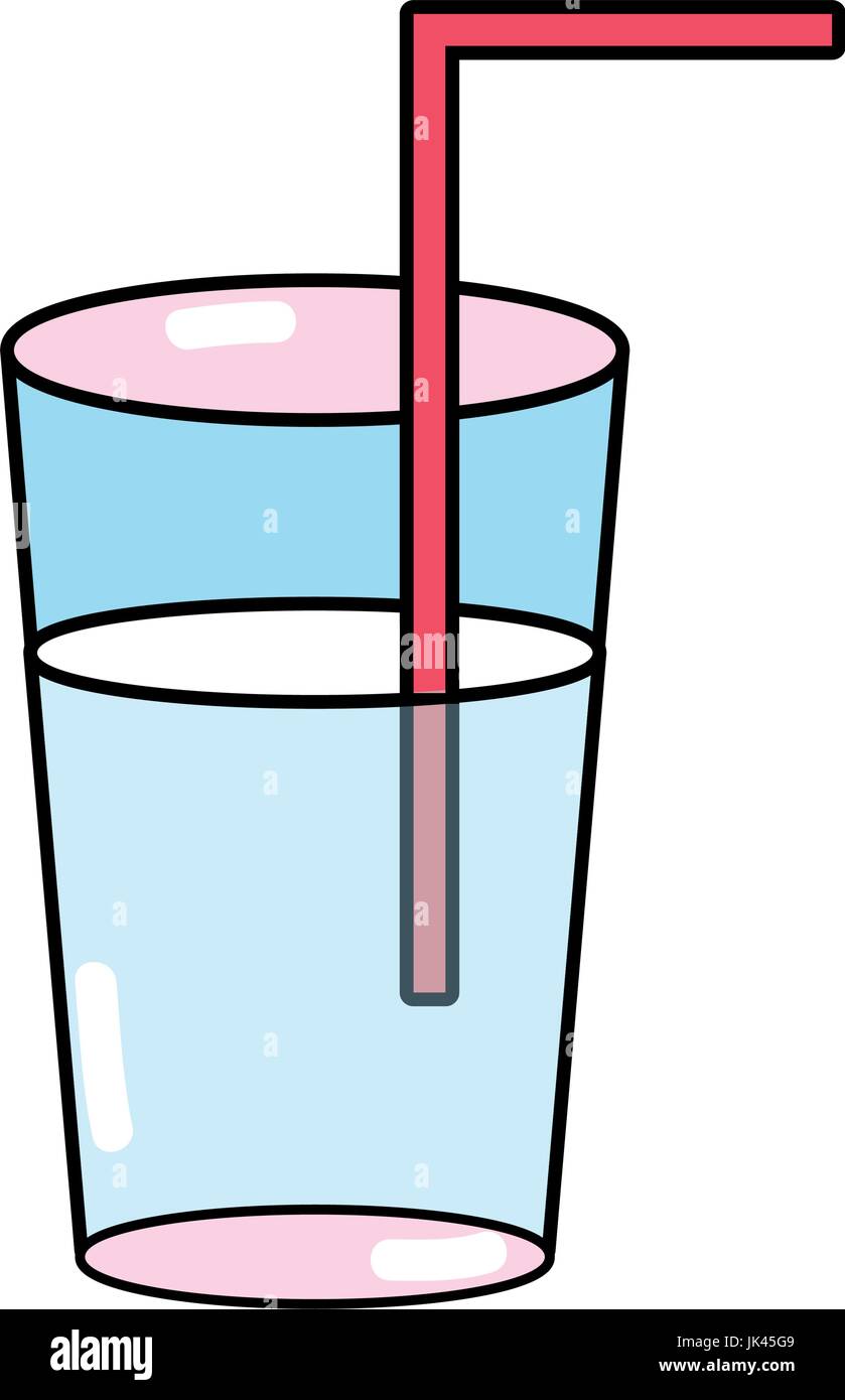 Lemonade in glass bottle Stock Vector Images - Alamy