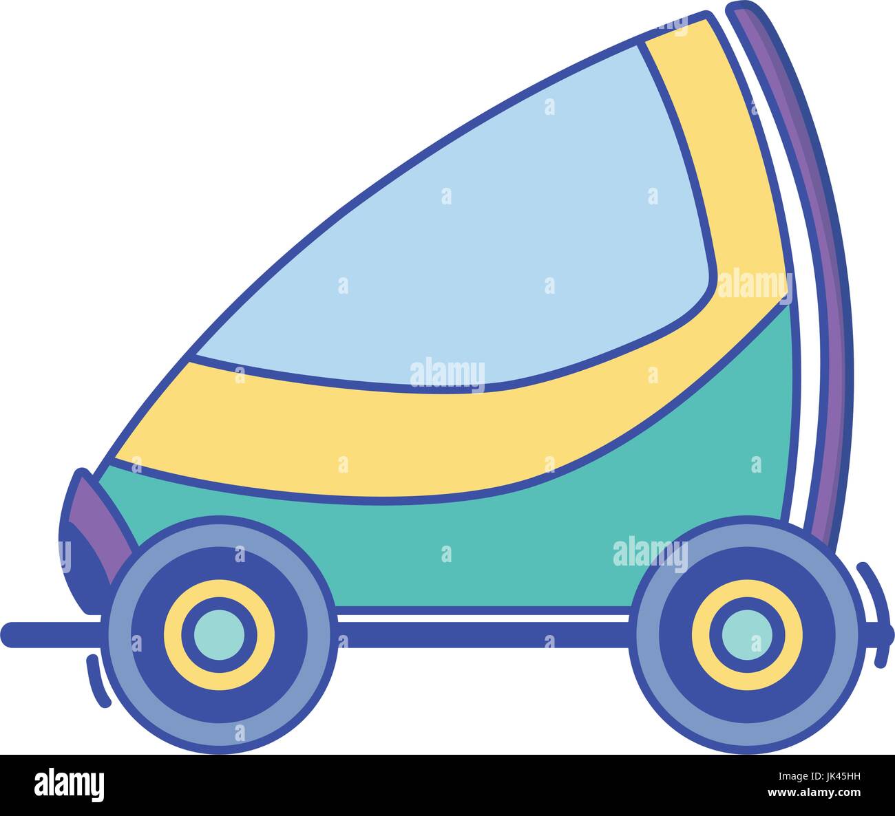 Electric car design elements Cut Out Stock Images & Pictures - Alamy