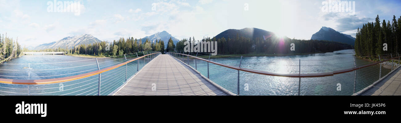 Banff panorama hi-res stock photography and images - Alamy