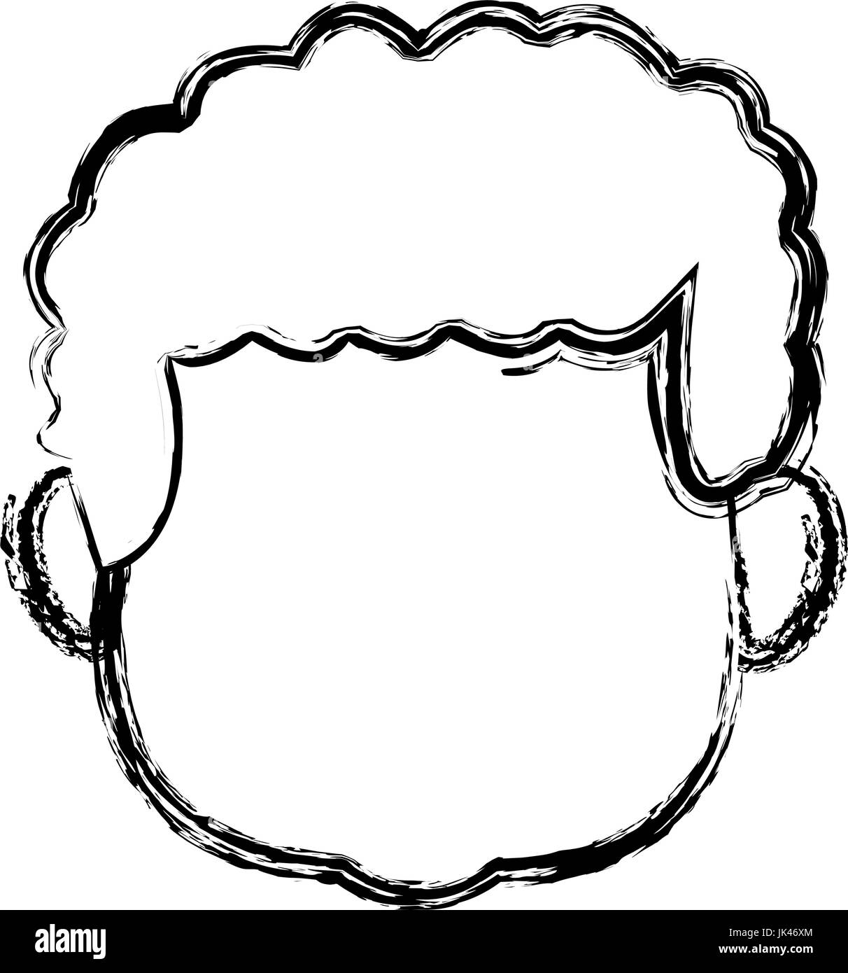 Blank Boy Face Template