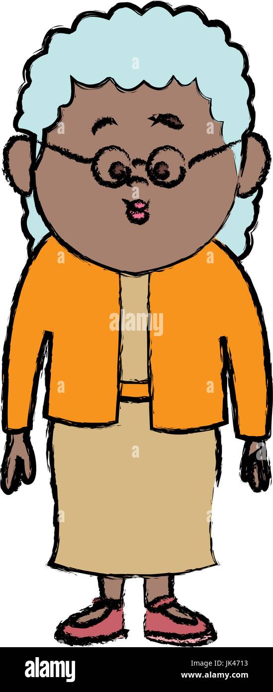 Female standing candid Stock Vector Images - Alamy