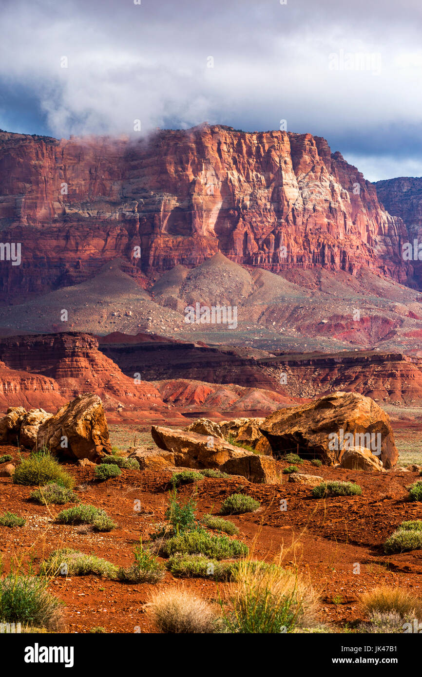 Scenic view of desert landscape Stock Photo - Alamy