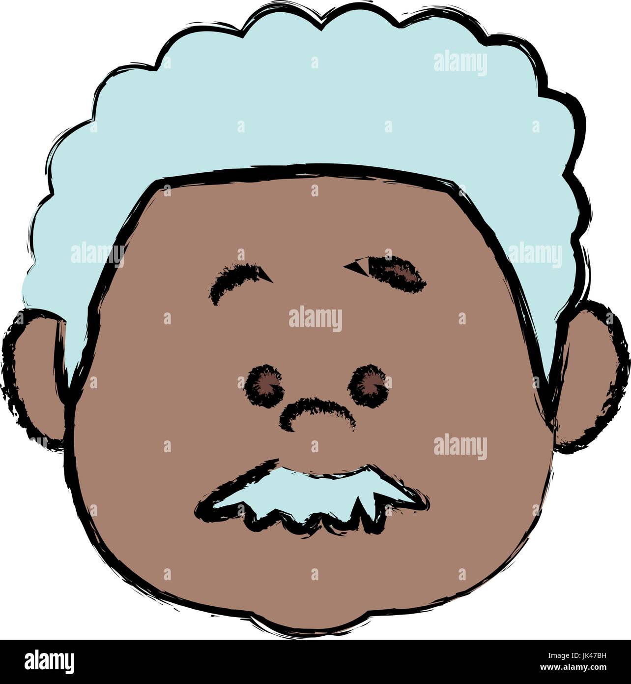 Portrait from the front Stock Vector Images - Alamy