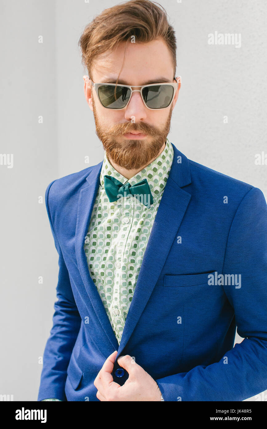 Portrait of stylish Middle Eastern man with beard Stock Photo - Alamy