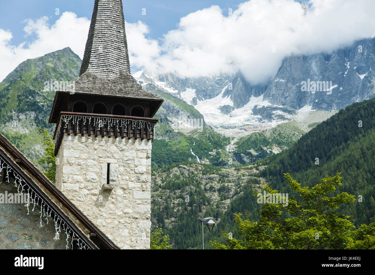 Old church in the alps hi-res stock photography and images - Alamy