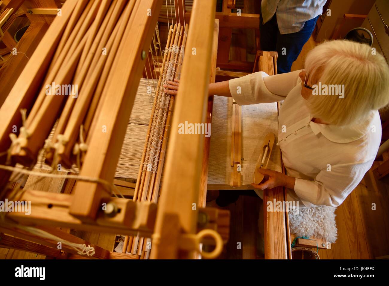Large Wood Loom High Resolution Stock Photography and Images - Alamy