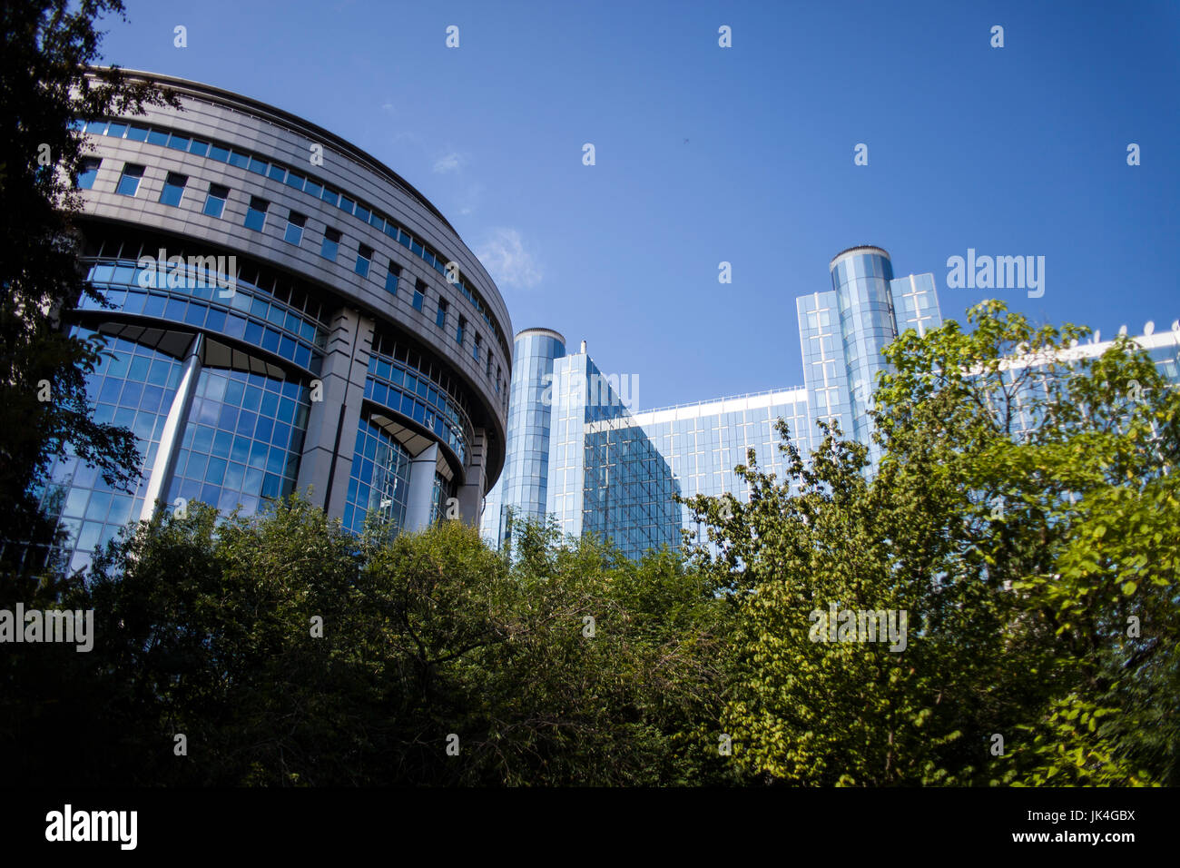 Bruxelles glass palace Stock Photo - Alamy