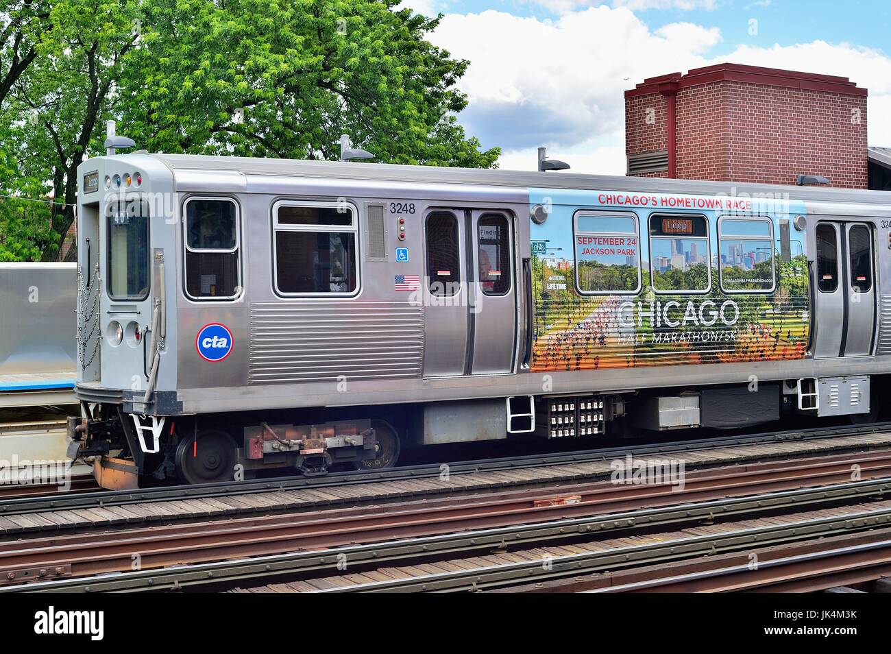 Cta chicago ads hi-res stock photography and images - Alamy