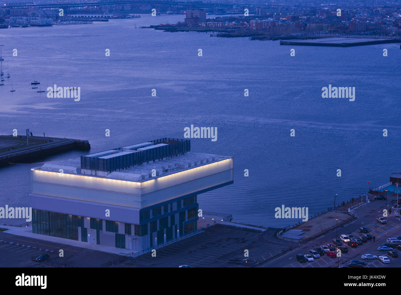 USA, Massachusetts, Boston, ICA, Institute of Contemporary Art ...
