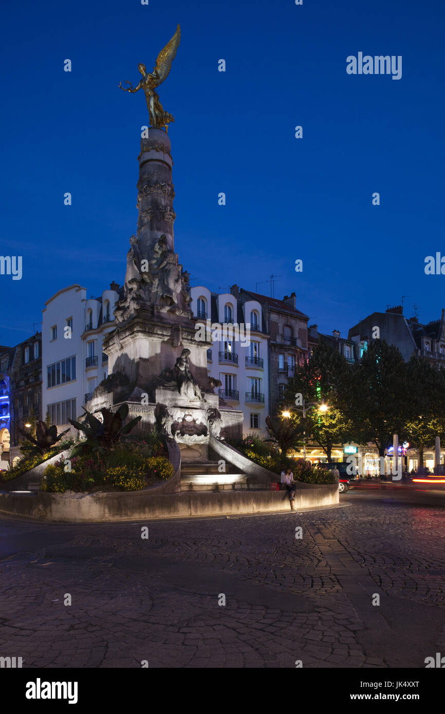 France, Marne, Champagne Ardenne, Reims, Place Drouet d'Erlon, Sube ...