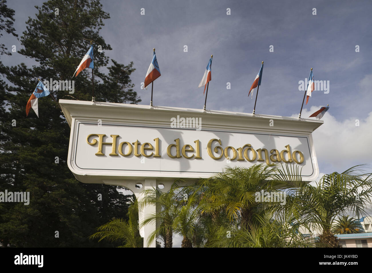 Hotel del coronado sign hi-res stock photography and images - Alamy