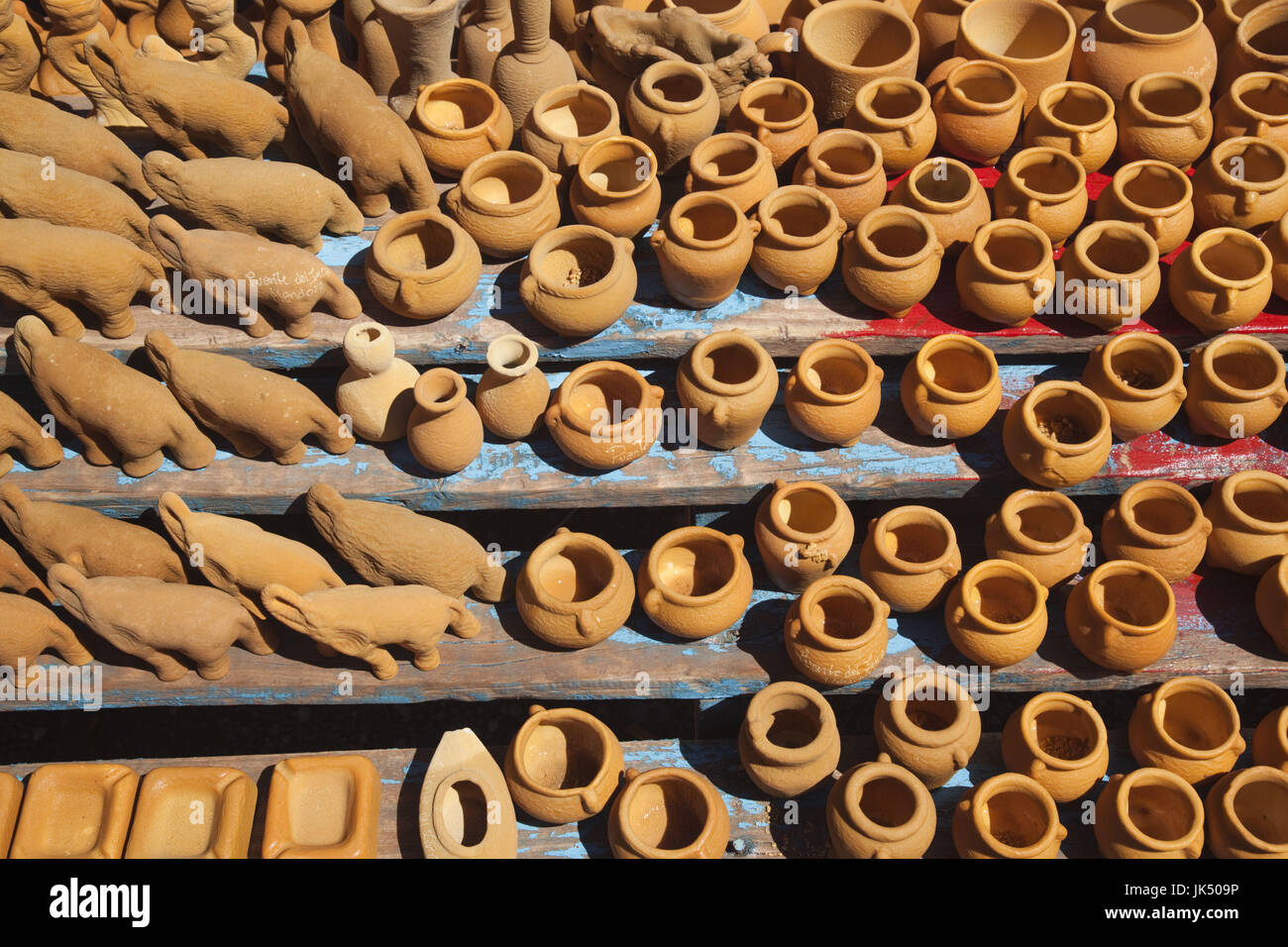 Argentina, Mendoza Province, Puente del Inca, tourist flea market ...