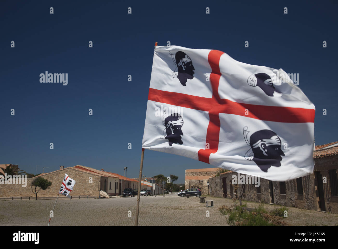 Sardinia flag hi-res stock photography and images - Alamy