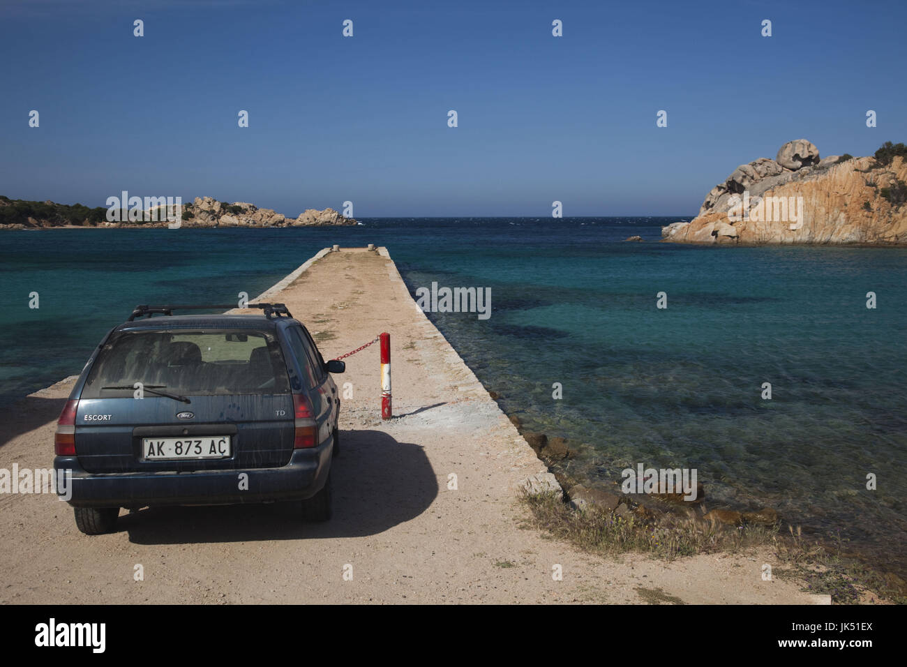 Italy, Sardinia, Northern Sardinia, Isola Maddalena, La Maddalena, Cala ...
