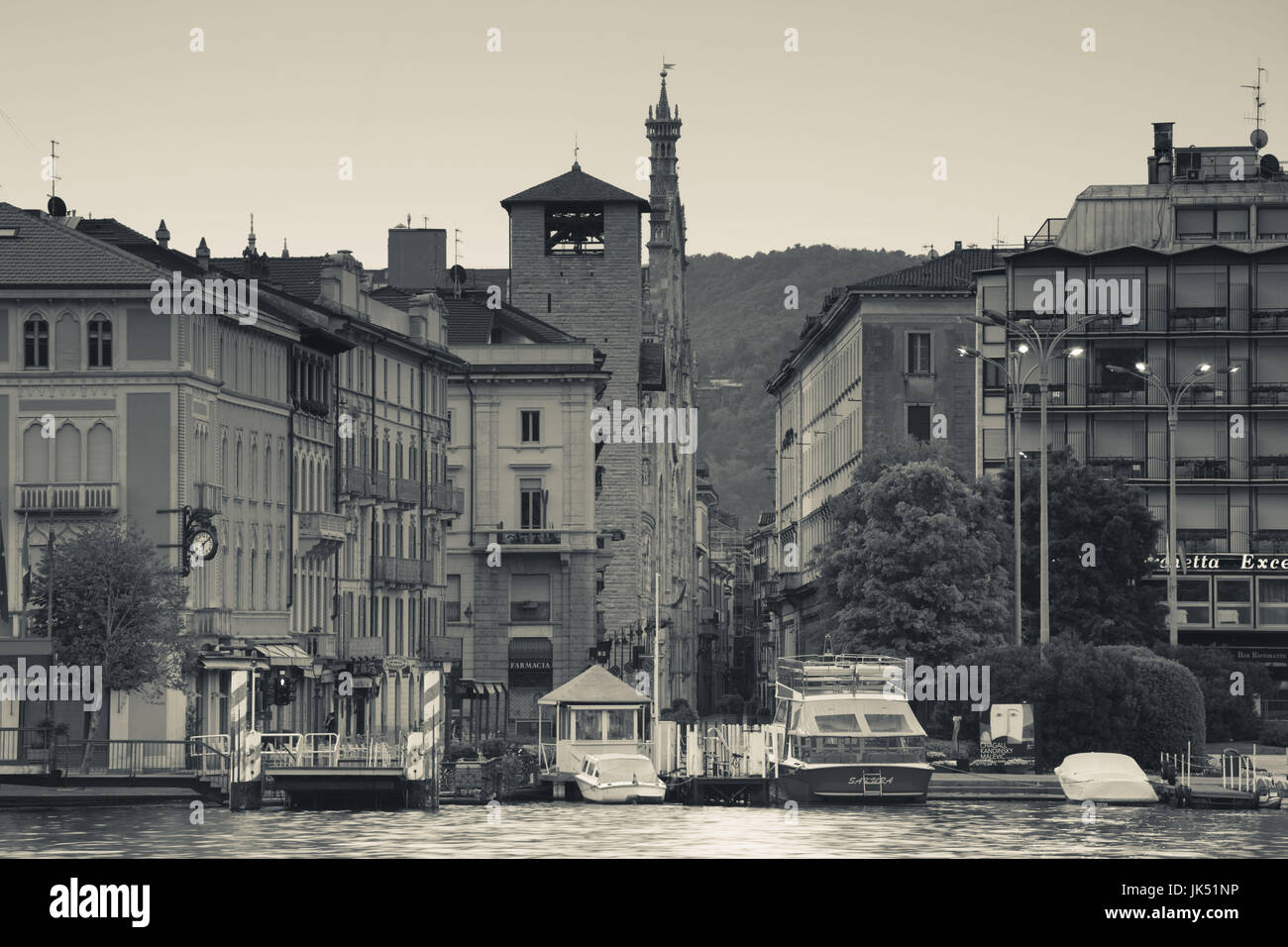 Piazza cavour from the lake hi-res stock photography and images - Alamy