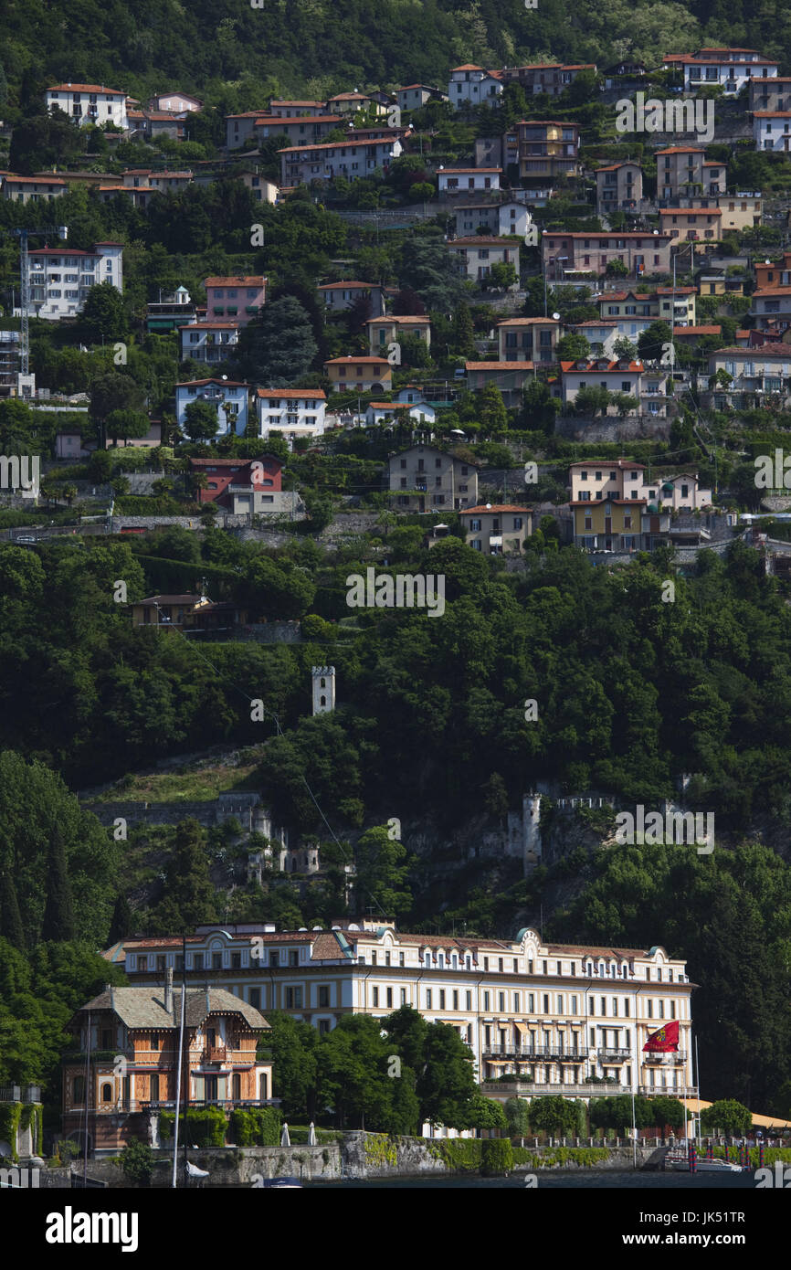 Italy, Lombardy, Lakes Region, Lake Como, Cernobbio, Grand Hotel Villa ...