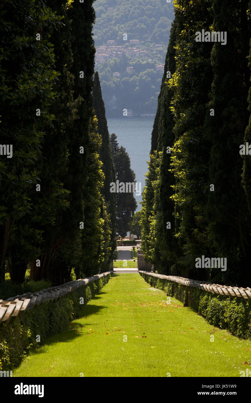 Italy, Lombardy, Lakes Region, Lake Como, Cernobbio, Grand Hotel Villa ...